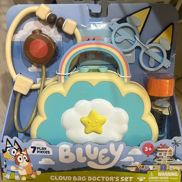 Toys | Bluey Cloud Bag Doctor Set | Poshmark